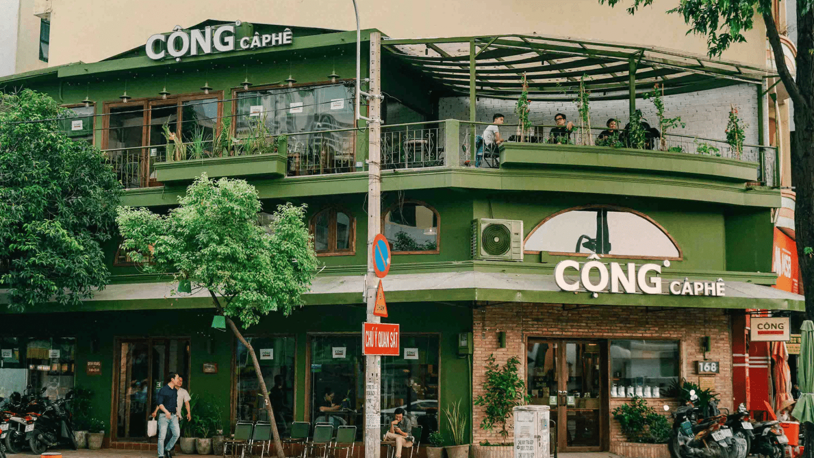 Cong Cafe – Beautiful View In The Heart Of Saigon – SAIGON TASTE Tours ...
